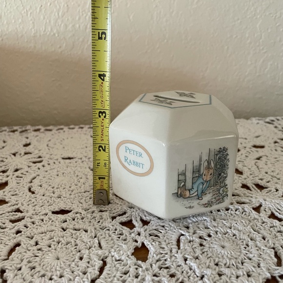 Wedgwood | Other | Vintage Octagonal Peter Rabbit Money Box By ...